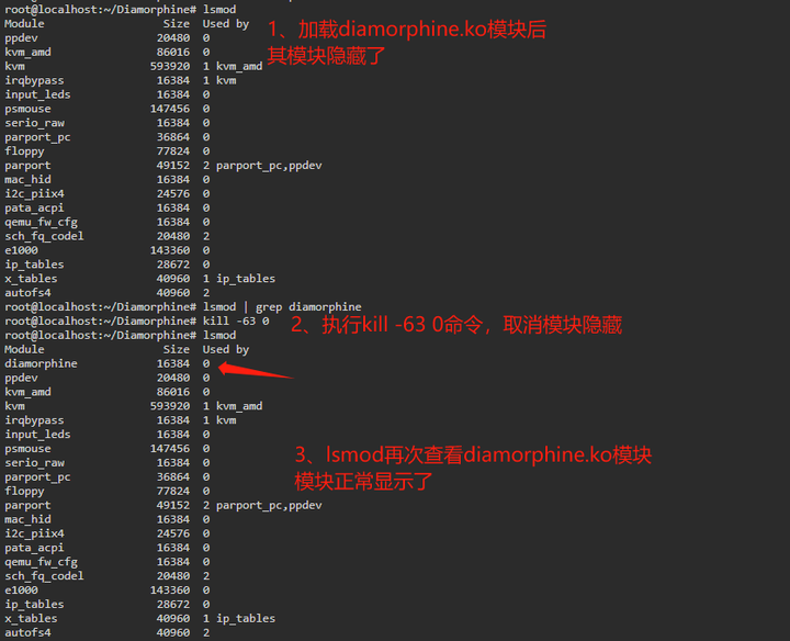 【进程隐藏】Linux隐藏工具—Diamorphine | Lusenの小窝